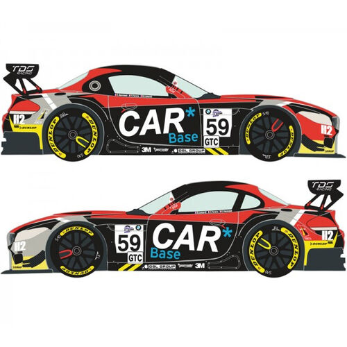 Racing Decals RDE24-019 BMW Z4 GT3 59 European Le Mans Series 2015 (for Fujimi Kits)