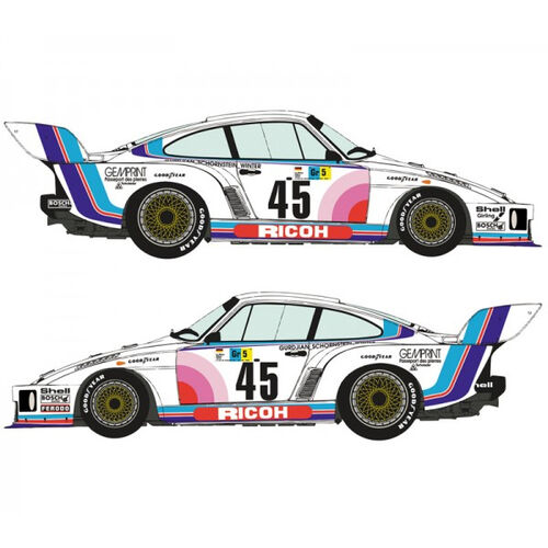 Racing Decals RDEC24-002 Porsche 935 K2 - Le Mans 24h 1978 (for Revell Kits)