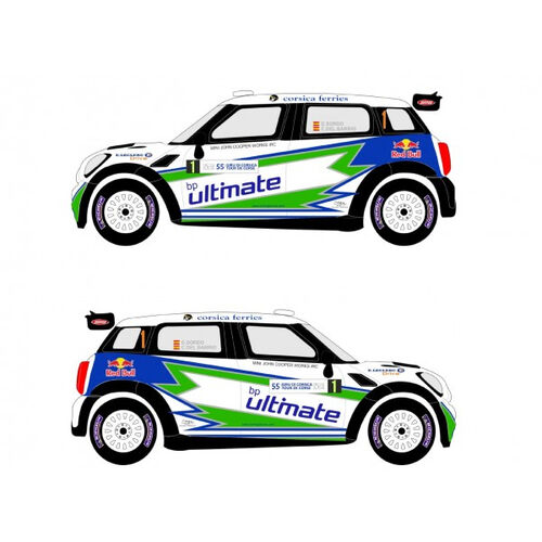 Racing Decals RDR-007 Mini John Cooper Works S2000 - No.1 Rally Tour De Corse 2012