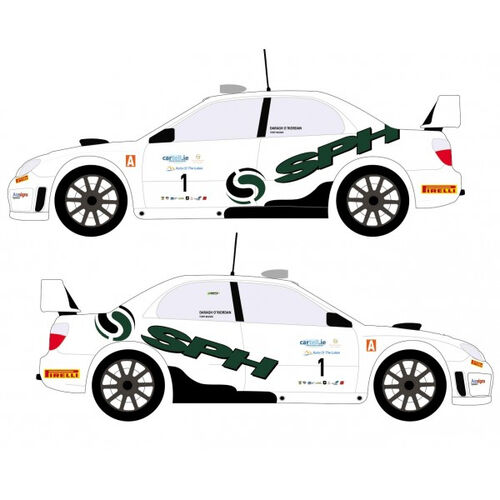 Racing Decals RDR-013 Subaru Impreza WRC - S12B 1 Rally Of The Lakes 2012