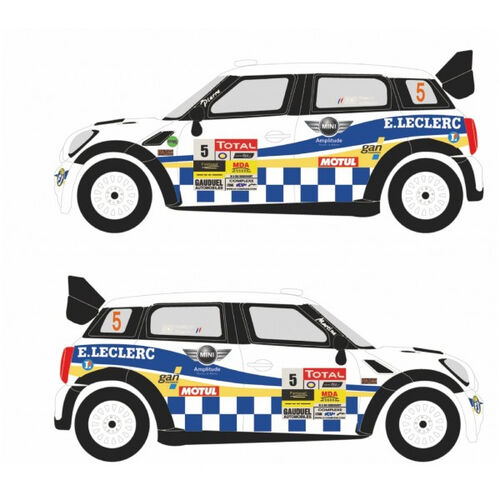 Racing Decals RDR-016 Mini John Cooper Works WRC - No.5 Rally Lyon Charbonnieres 2012