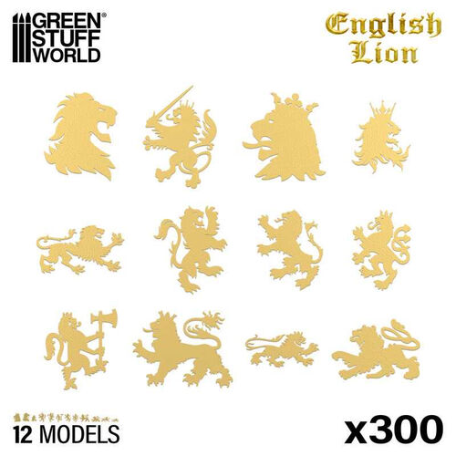 Green Stuff World 2466 English Lion (300 pcs)