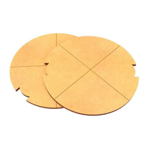 Green Stuff World 10731 MDF Bases Round 100 mm Legion Pack (2 pcs)