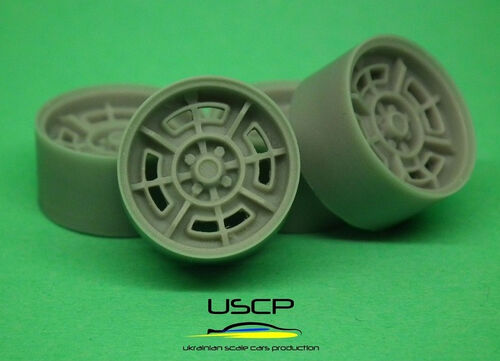 Ukrainian Scale Cars Production (USCP) 24W071A 14inch Cromodora CD68 with Tires