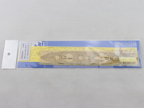 Artwox BM20034A HMS Iron Duke (1914) - Wooden Deck and Painting Mask Set (for Flyhawk 1312 Kit)