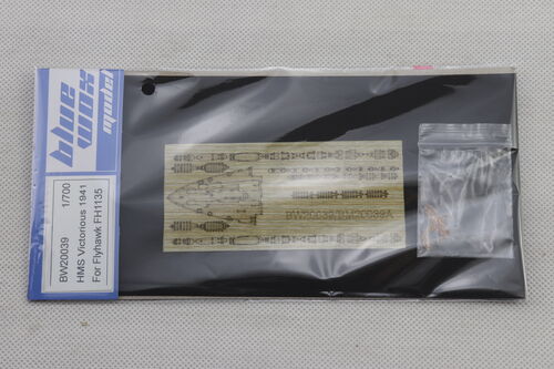 Artwox BW20039 HMS Victoruous (1941) - Wooden Deck (for Flyhawk 1135 Kit)