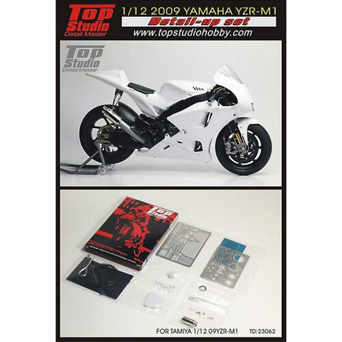 Top Studio TD23062 Yamaga YZR M1 (2009) - Detail-Up Set (for Tamiya Kits)