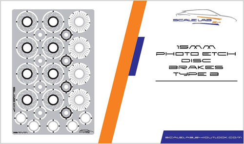 Scalelab 24 02-017B1 15 mm Brake Sets Type B