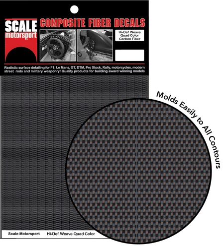 Scalemotorsport 1524 Hi-Def Carbon Blackpewter Decal