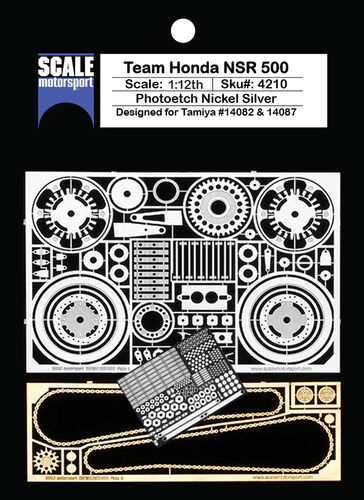 Scalemotorsport 4210 Honda NSR500 - PE Detail-Up Set (for Tamiya 14082 and 14087 Kits)