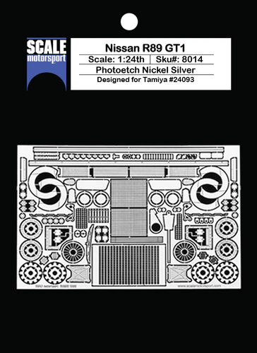 Scalemotorsport 8014 Nissan R89C - PE Detail Set (for Tamiya 24093 Kit)