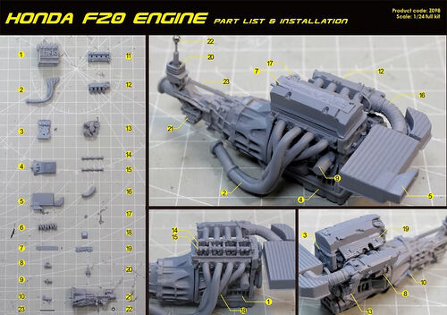ZoomOn Z098 Honda F20 engine