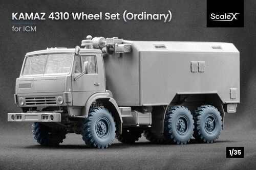 ScaleX WM35008 Kamaz 4310 Ordinary Wheel Set 9For ICM)