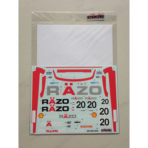 SK Decals 24028 Honda Civic EF3 GR.A Razo Guia Race - Decals Set (for Beemax Kits)