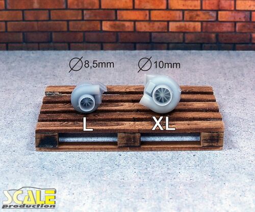 Scale Production SP24175 1 Turbocharger (3pcs.)
