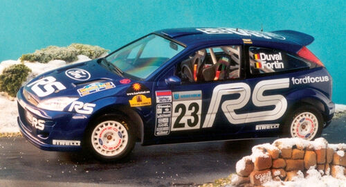 Renaissance TK24-126 Ford Focus WRC - Duval Swedish 2002 Duval RS (for Tamiya Kits)