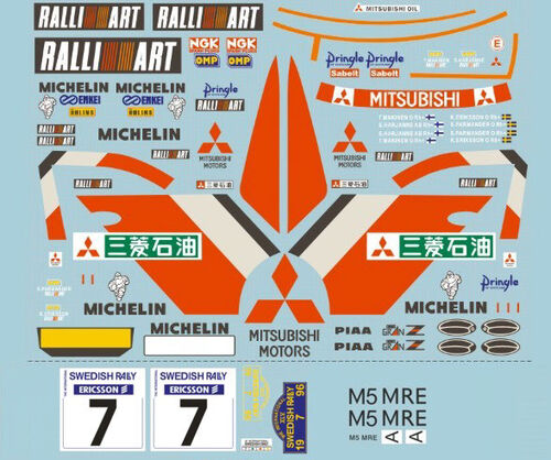 MSM Creation D010 MITSUBISHI LANCER EVO III SWEDISH