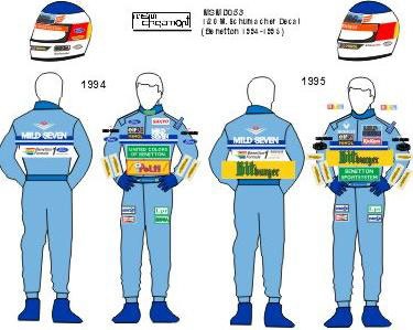 MSM Creation D053 SCHUMACHER BENETTON 1994-95