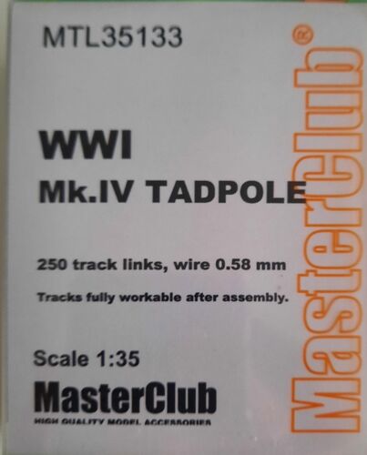 MASTERCLUB MTL-35133 METAL TRACKS FOR MK.IV TADPOLE TAIL