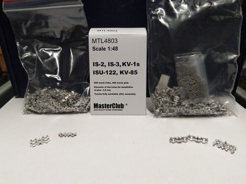 MASTERCLUB MTL-48003 METAL TRACKS FOR JS-2 / JS-3 / KV-85 / KV-1S