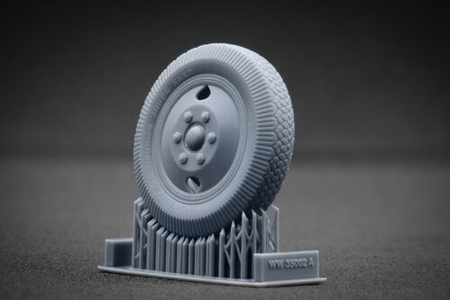 ScaleX WW35002 ZIS-5 - Ordinary Wheel Set (for Hobby Boss Kits)