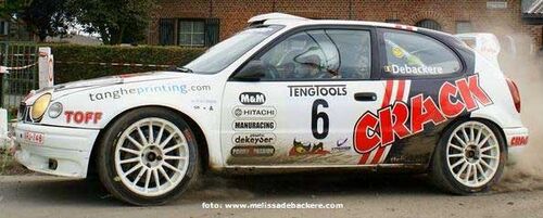Dominomodel 24DMN15 TOYOTA COROLLA WRC ROESELARE DEBACKERE