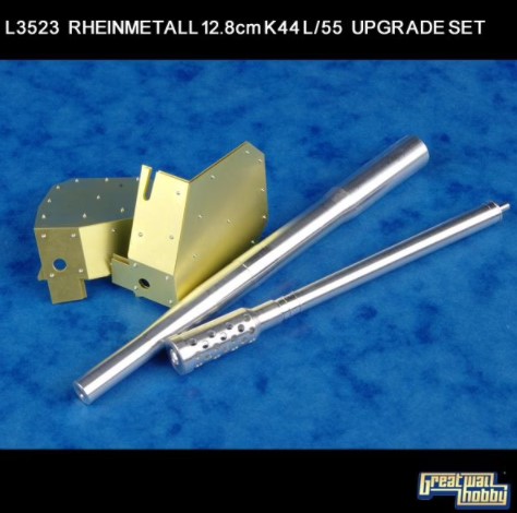Lion Roar L3523T WWII German Rheinmetall 12.8cm K44 L/55 UPGRADE SET