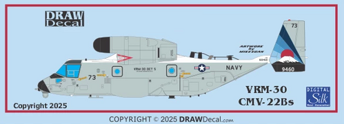 Draw Decal 48-V22-02 CMV-22B - US Navy VRM-30