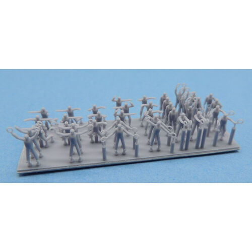 Black Cat Models AC2000014a WWII Flightdeck Personnel Set No.1 (36pcs)