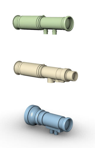 Aims 32P064 Spanner Anlage I, II & III Infrared System (1 Set / 3D-Printed)