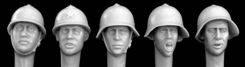 Hornet RH03 Headset WWII Soviet Early Helmet (5 pcs)