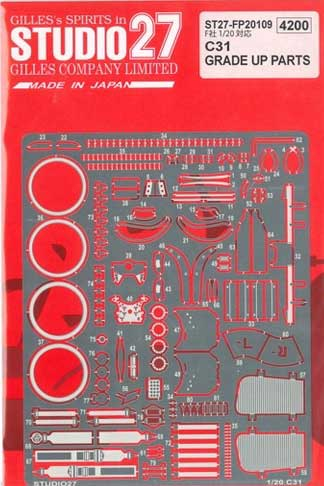 Studio 27 FP20109 Sauber C31 - Upgrade Parts (for Fujimi Kits)