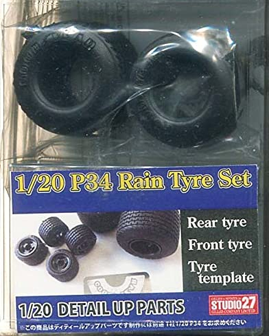 Studio 27 FP20154 Tyrell P34 - Rain Tyre Set (for Tamiya Kits)