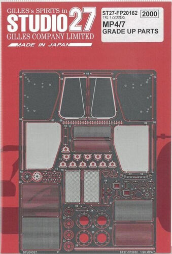 Studio 27 FP20162 McLaren MP4/7 - Grade Up Parts (for Tamiya Kits)