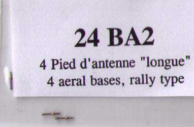 Renaissance 24BA2 Aeral Bases (4 pcs)