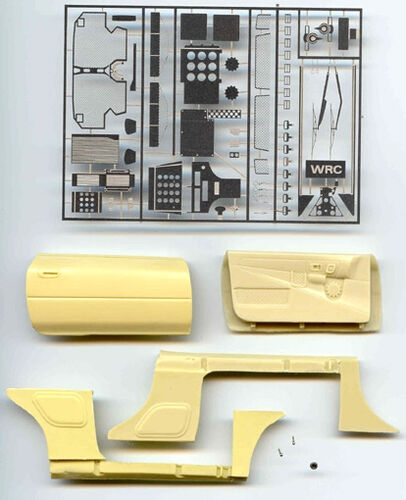 Renaissance TK24-013 Subaru Impreza WRC - PE Parts and Resin Doors (for Tamiya Kits)