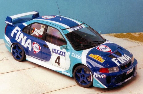 Renaissance TK24-026 Mitsubishi Lancer Evo V - Monte Carlo Luxembourg 1999 Duez (for Tamiya Kits)