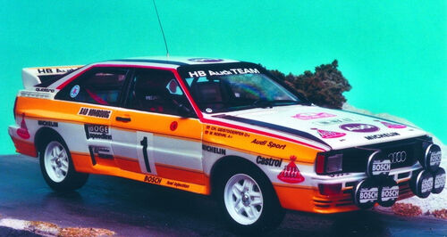 Renaissance TK24-046DS Audi Quattro Gr.B - Monte Carlo 1984 Rohrl Decals