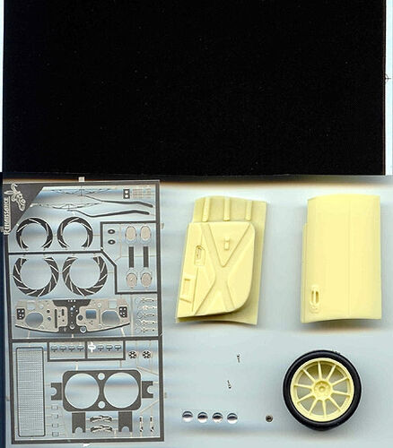 Renaissance TK24-115 Subaru Impreza WRC 2001 - PE and Resin Parts Set (for Tamiya Kits)