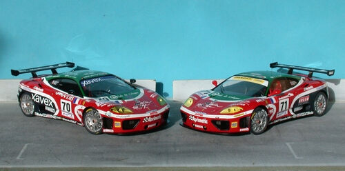 Renaissance TK24-131 Ferrari 360 - Le Mans 2002 JMB Body Wheels Spoiler & PE Part (for Tamiya Kits)