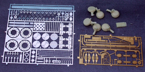 Renaissance TK24-151 BMW M1 GR 4 - Grade Up Set (for ESCI and Revell Kit
