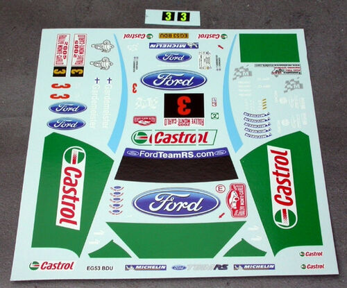 Renaissance TK24-222 Ford Focus WRC - Monte Carlo 2005 Gardemeister (for Hasegawa Kits)