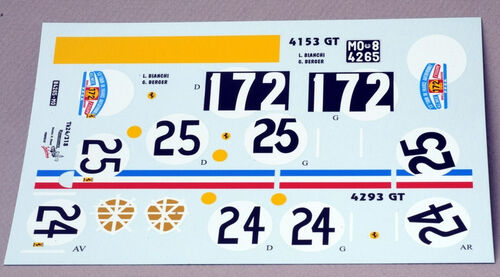 Renaissance TK24-318 Ferrari 250 GTO - Le Mans 1963 (for Fujimi Kits)