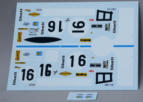 Renaissance TK24-321DS Ferrari 512S - Le Mans 1970 (for Heller and Fujimi Kits)