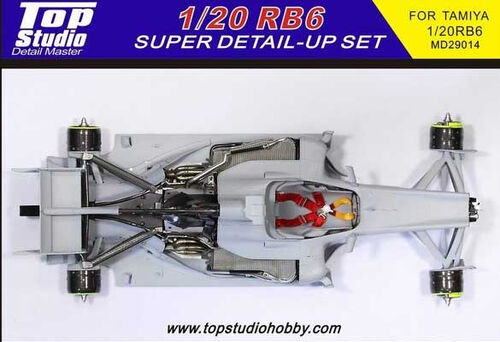 Top Studio MD29014 Red Bull RB6 - Super Detail-Up Set (for Tamiya Kits)