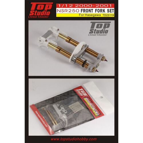 Top Studio TD23119 Honda NSR 250 (2000 - 2001) - Front Fork Set (for Hasegawa Kits)
