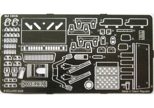 Rejimodel 1016 Mercedes 230 G - PE Special Parts