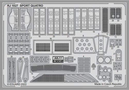 Rejimodel 1027 Audi Quattro Sport - PE Special Parts