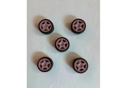 Rejimodel SP941 Peugeot 306 Maxi - Wheels and Tires Speedline 5 Spoke Tarmac (5 pcs / 3D-printed)