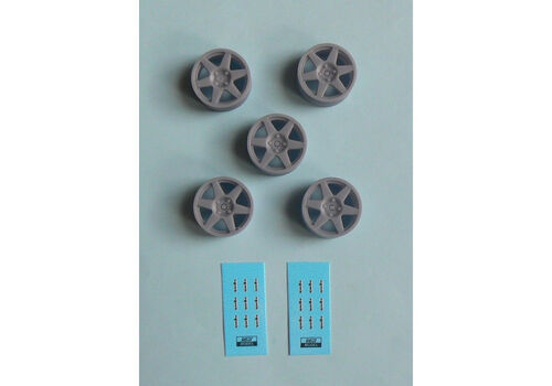 Rejimodel SP942 Ford Escort RS Cosworth - Speedline 6 spoke tarmac 3D-printed (5 pcs)